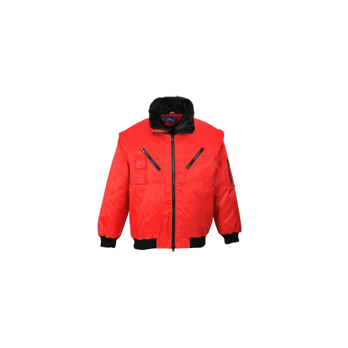 Pilot jacket, coat red 3in1 – Convoy Truck Shop
